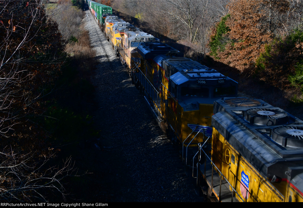 UP 9086 Roster shot.